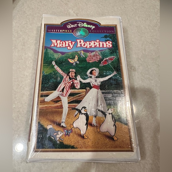 Disney | Toys | Vintage Sealed Mary Poppins Vhs Tape | Poshmark